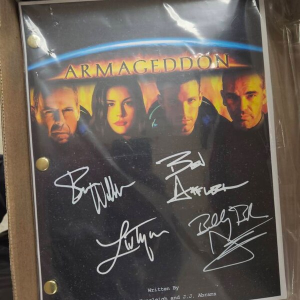 John Wick Script Signed- Autograph Reprints- Keanu Reeves - Screenplay ...