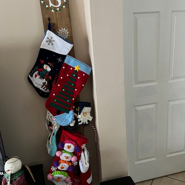 Vertical Stocking Holder 6ft, Stockings Were Hung, Stocking Holder ...