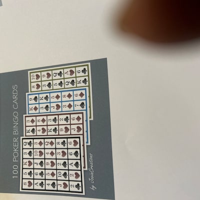 500 Jumbo Printable Bingo Cards Pdf Download, 1, 2, 4, and 6 per Page ...