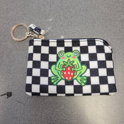 Keychain Wallet Cute Wallet Custom Personalized W/choice of Embroidered ...