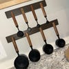 Custom Kitchen Organizer, Measuring Cup and Spoon Holder Set, Wood ...