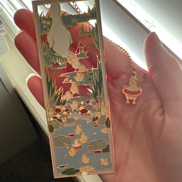 Duckies | Original Design | Enamel Bookmark / Charm | 11x4cm - Etsy