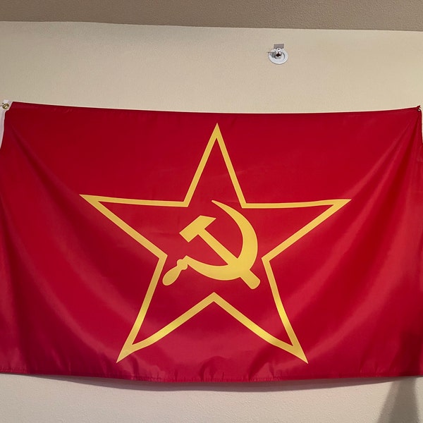 Anarcho-communism 2 3x5ft Flag Banner Anarchy Communist Communism ...
