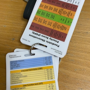 Set of 10 Healthcare, Nursing, Medical Educational Pocket Cards ...