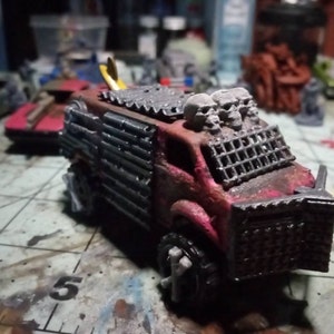 Gasland, Madmax, 40 Bolted Armor Plates for Custom Hotwheels 1/64 Scale ...