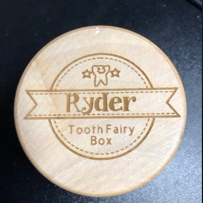 Tooth Fairy Box Personalized Wooden Tooth Fairy Box Custom Laser ...