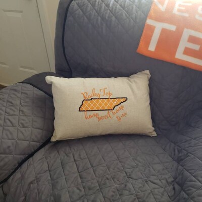 Tennessee Home Sweet Home Pillow, Rocky Top Pillow - Etsy