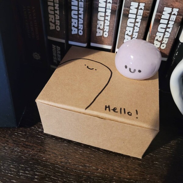 Handmade Ceramic Worry Blob: Pocket-sized Emotional Support - Etsy UK