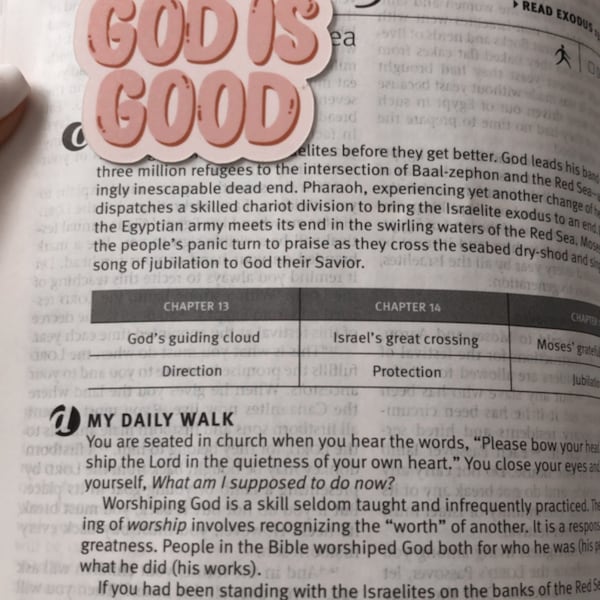 God is Good Magnetic Double Sided Bookmark - Etsy