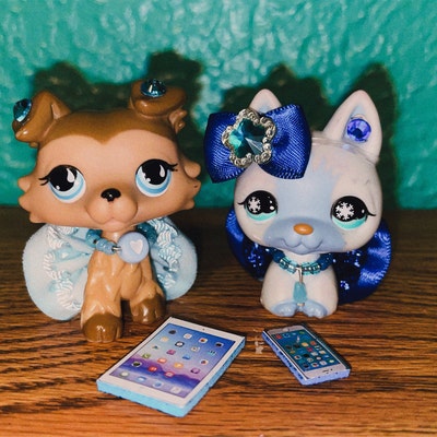 Littlest Pet Shop Clothes LPS Accessories 6 Custom Collars - Etsy