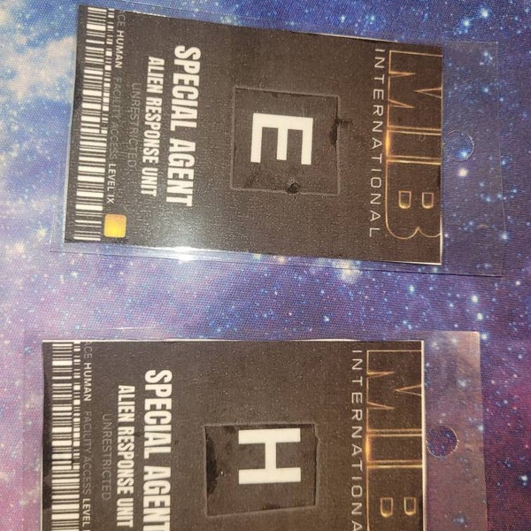 PRINTABLE Men in Black International ID Card | Badge | Special Agent ...