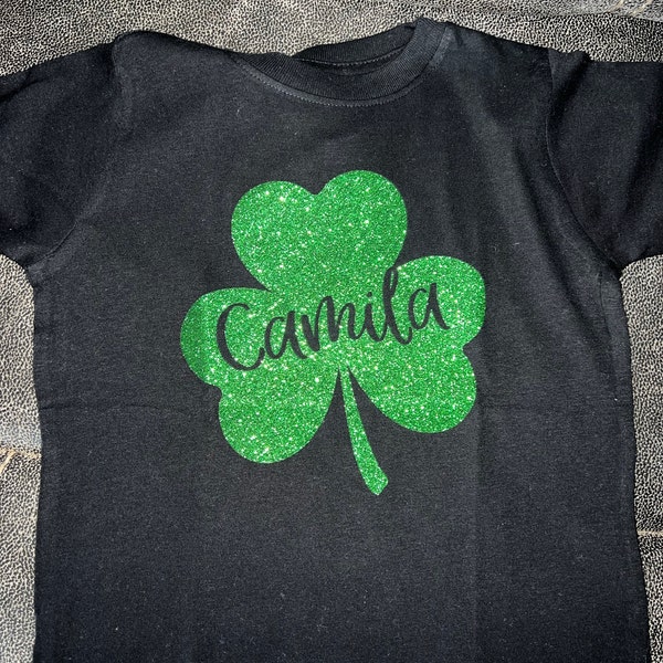 Kids St Patricks Day Shirt, Custom St Patricks Day Sweatshirt, Girls ...