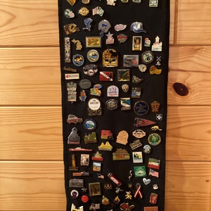 Enamel Pin Banner, Pin Display, Enamel Lapel Pin Display, Enamel ...
