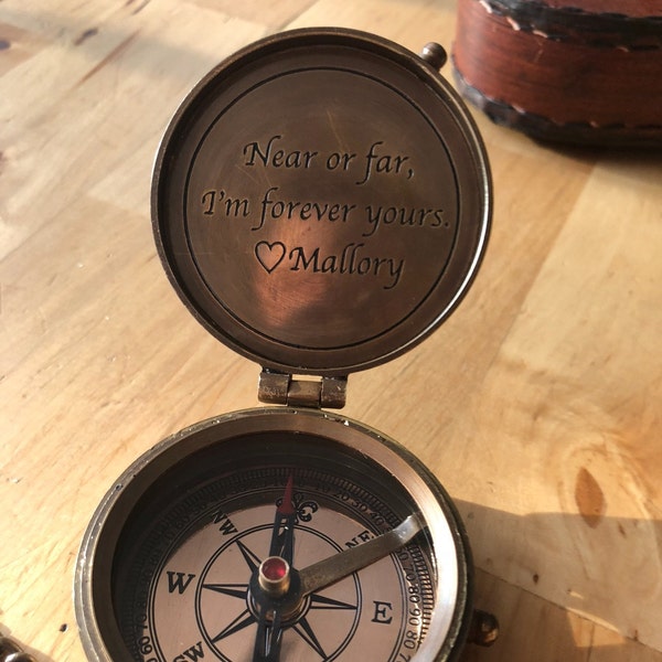 Compass, Personalized Gifts, Compass, Working Compass, Birthday Gift ...