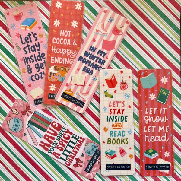 Spicy Book Trope Bookmarks, Book Lover, Book Club Gift, Romance Readers ...