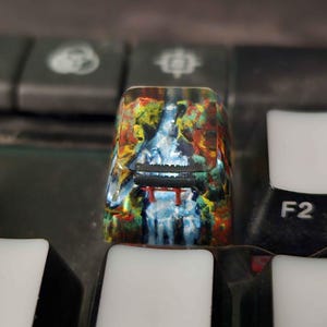 Torii Gate Artisan Keycap, Japanese Keycaps, Artisan Resin Keycap ...