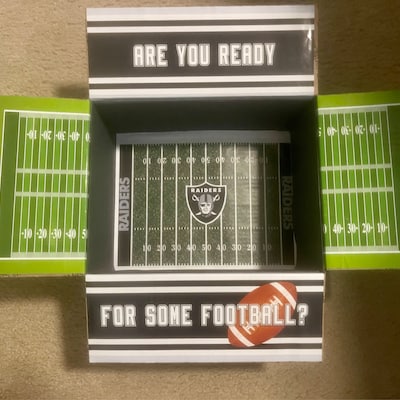 Football Care Package Stickers / Custom Gift Box for Him / Football ...