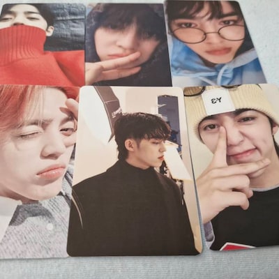 Stray Kids Ate Teaser Concept Set 2 Handmade Photocards Double Bias Set ...