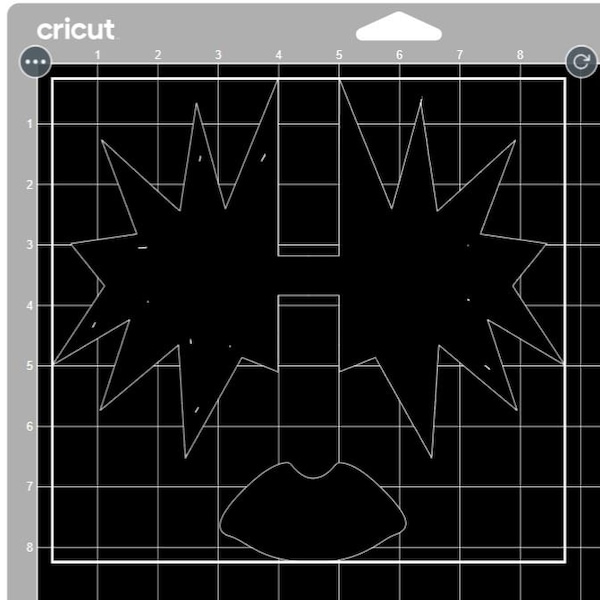 KISS - SVG Vector File. Kiss Makeup Mask. Instant Download for Cricut ...