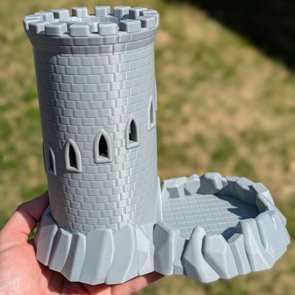 Grayskull Dice Tower STL File | Detailed Dice Tower | DND Dice Tower ...