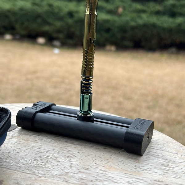 Dynavap XW Dynacrbn 14mm Dual Carbon Fiber Interchangeable Dugout Stash ...