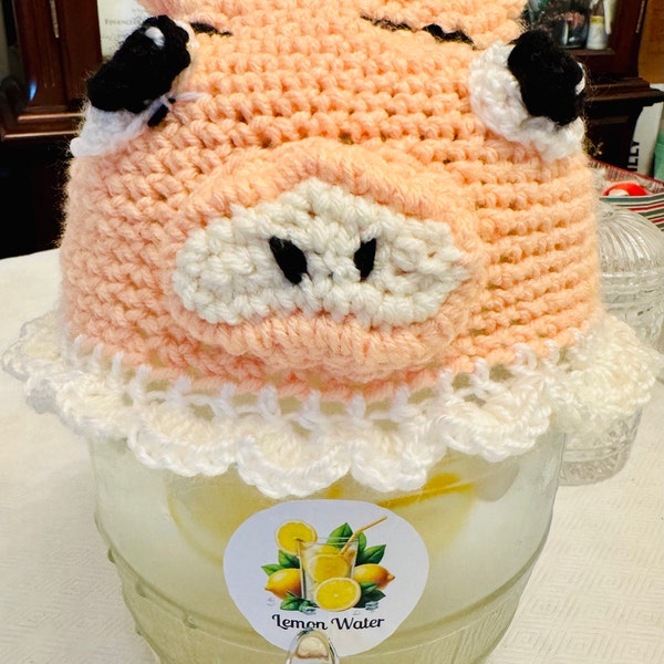 Crochet Pig Hat Pattern. Easy Instructions for the Perfect Piggy Beanie ...