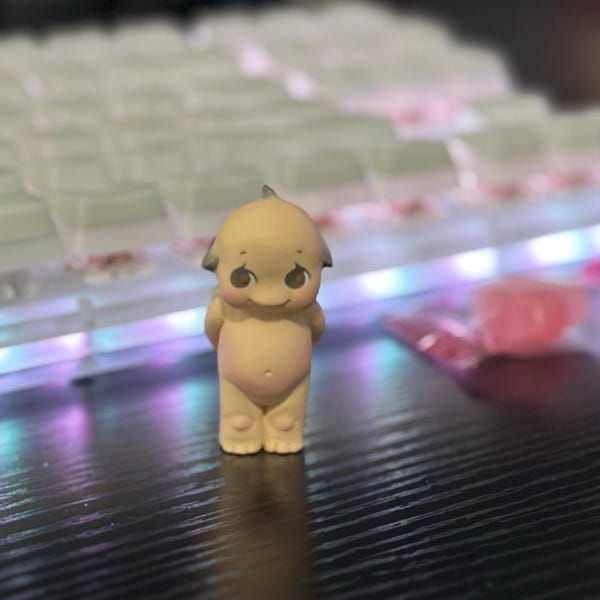 Customizable Handmade Keychain Kewpie Doll - Etsy