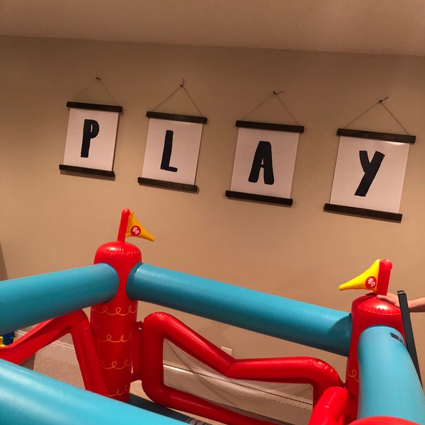 PLAY Poster Pack, PLAY Print, Playroom Prints, Toy Room Prints, Kids ...