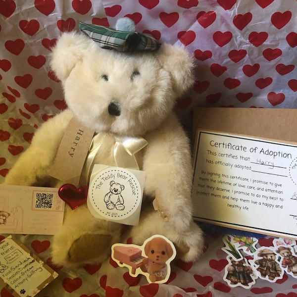 Sailor, the Teddy Bear Rescue, Vintage Teddy Bear, Antique, Stuffed ...