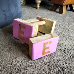 PLAIN Mini Parallettes Push up Bars Handstand Bar - Etsy