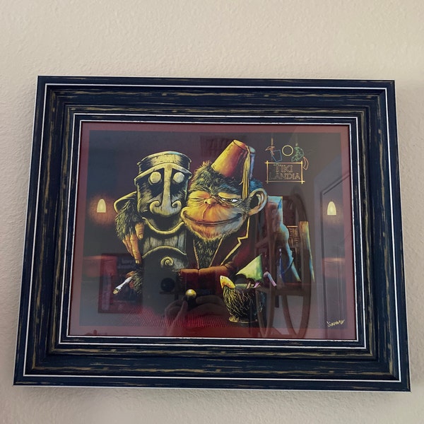 Elvis Tiki Lono Lowbrow Pop Art Print Retro Mid Century Music Tiki Bar ...