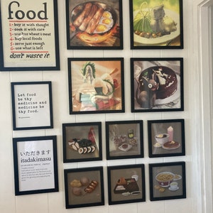 Kitchen Wall Art WPA Food Poster Food Art WPA Poster | Etsy