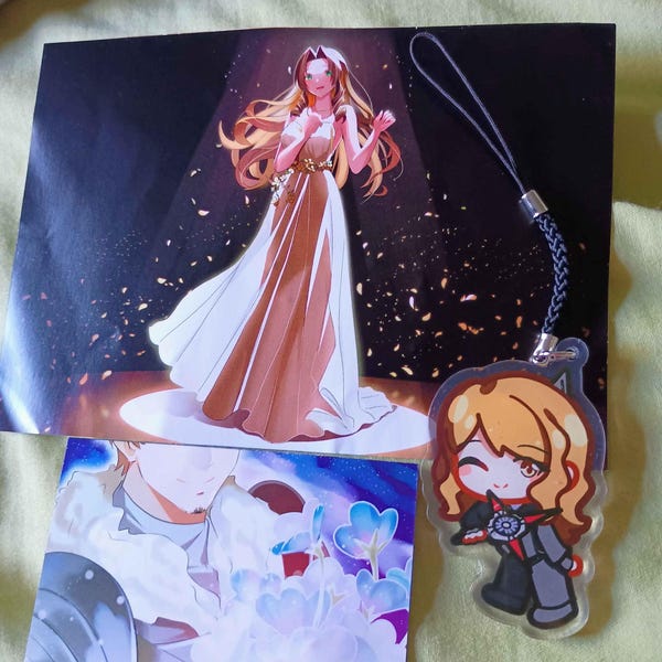 Crisis Core: Final Fantasy VII Acrylic Keychains (double Sided) - Etsy