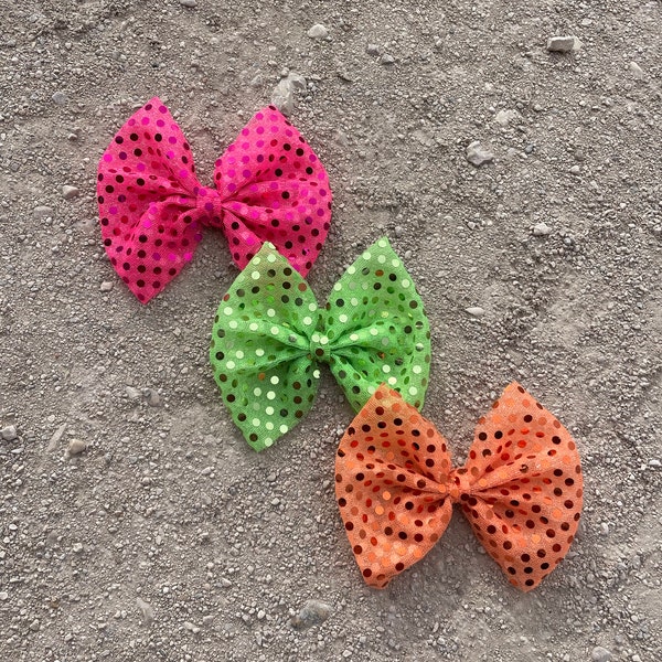 Confetti Dot Sequins on Metallic Mesh, Sells by the Yard, 40" Wide Many ...
