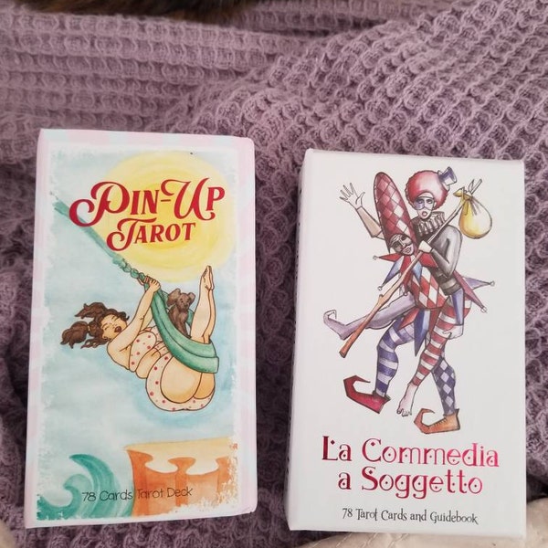 Pin-up Tarot, 78 Cards Tarot Deck - Etsy