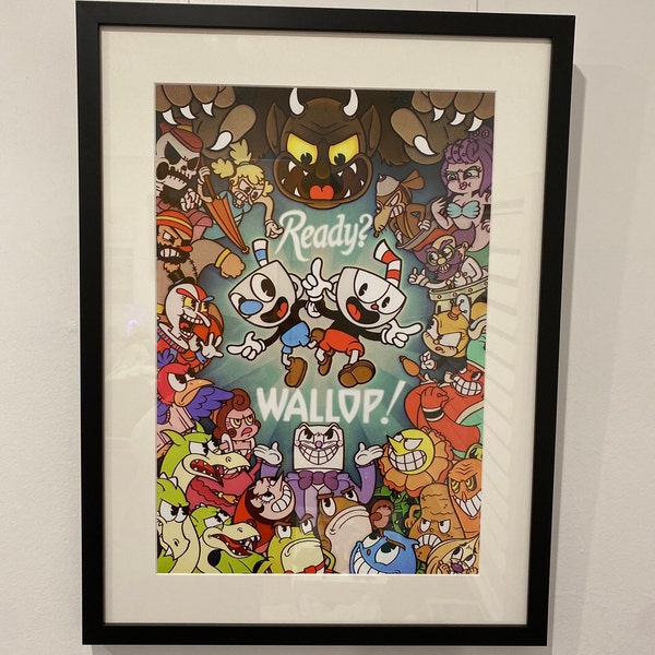 Ready? Wallop! (13"x19" Print) - Etsy