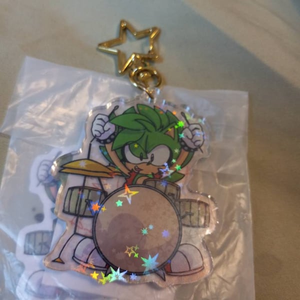 Sonic Underground Inspired Keychain - Etsy
