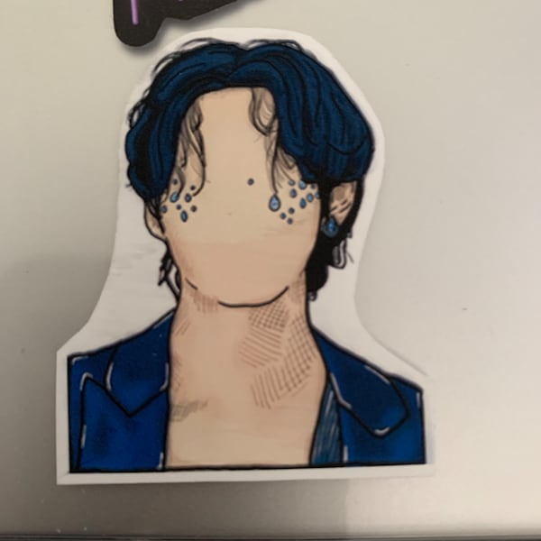 BTS Stickers | Jungkook | JK | Matte Sticker | Decals - Etsy