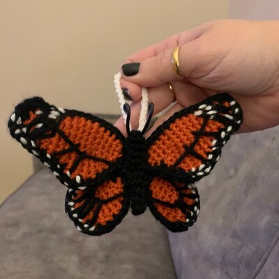 Butterfly Amigurumi Crochet Pattern Monarch Butterfly Crochet Pattern ...