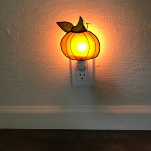 Pumpkin Night Light - Etsy