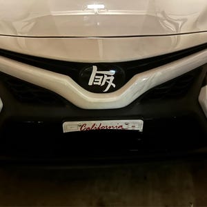 Lexus Emblem Front Vinyl Overlay F-sport 2014 IS350, IS250, IS200T ...