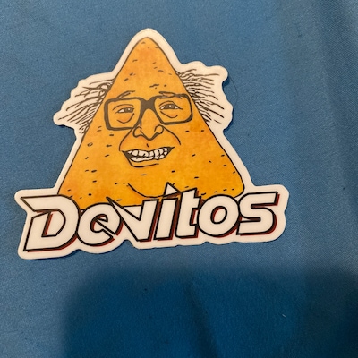 Devitos Danny Devito as a Dorito Vinyl Sticker - Etsy