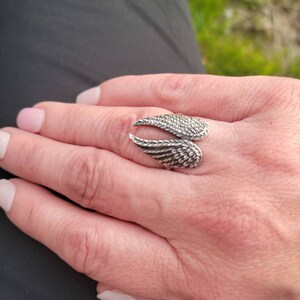 Black Spell Ring Sterling Silver Ring Druzy Drusy Stone - Etsy