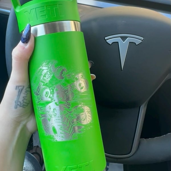 Yeti 20oz Cup Laser Engraved, Your Name and Choose Your Font - Etsy