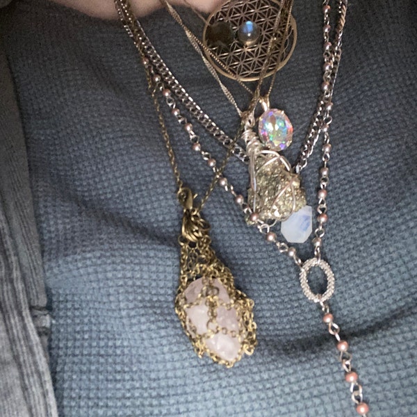 Chain Pouch Necklace - Etsy