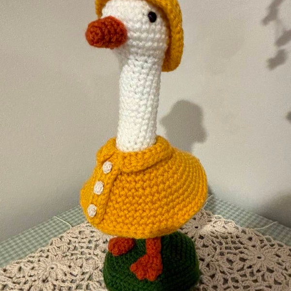 PATTERN ONLY! Crochet Desk Goose Valentine's Accessories Set Pdf ...