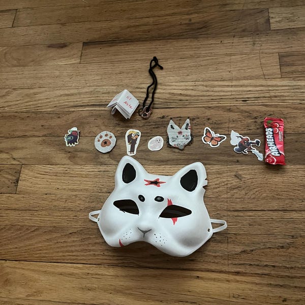 Canine Mask Base With a Bendable Ear read Description - Etsy