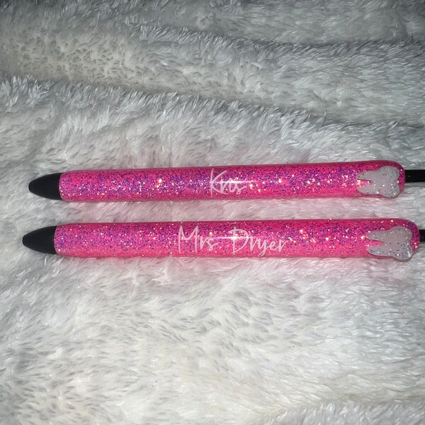 Nurse Glitter Pens, Dr Glitter Pens, Custom Glitter Pens, Medical Field ...