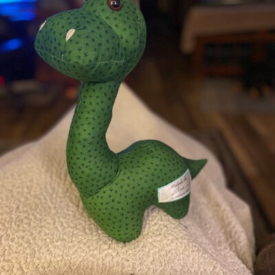 Stuffed Dinosaur PDF Sewing Pattern & Tutorial Homemade Kid Toys ...