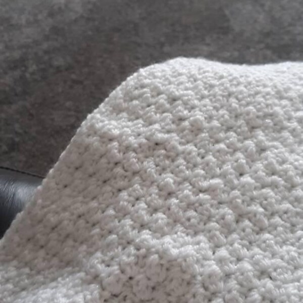 One Skein Baby Blanket Crochet Pattern PDF Download - Etsy